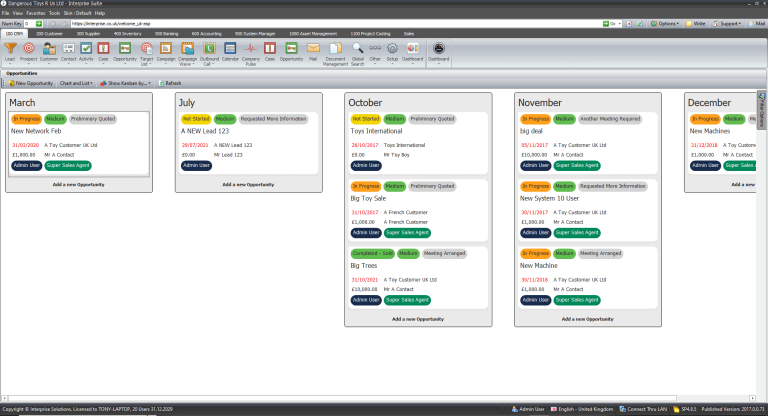 CRM Kanban Dashboards – CRM Software | Accounting Software | Accounts ...