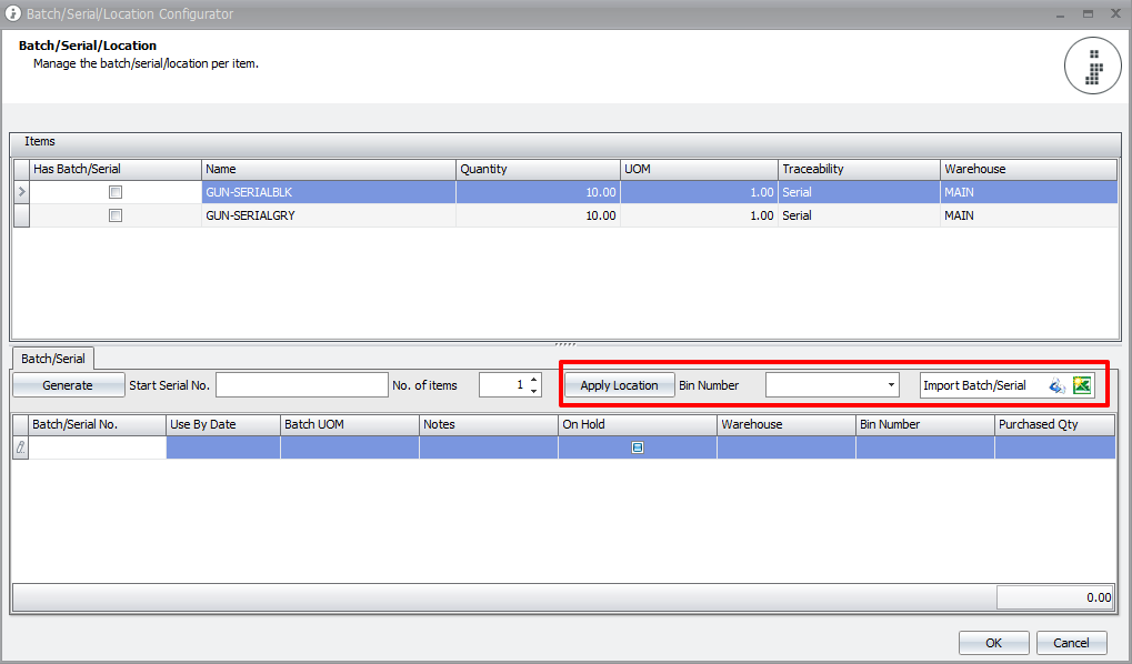 Inventory Batch/Serial Improvements – CRM Software | Accounting Software | Accounts Software ...