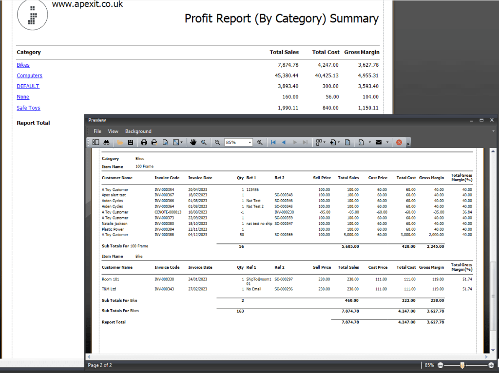 Report Drill-down – CRM Software | Accounting Software | Accounts ...