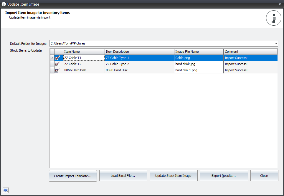 Update Import Item Images – CRM Software | Accounting Software ...